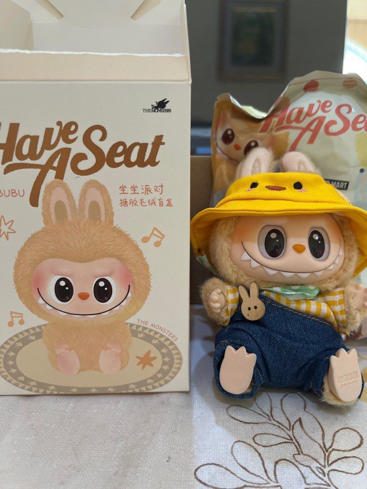 Labubu ORIGINAL ASLI 100% plus baju, Toys & Collectibles, Mainan di ...