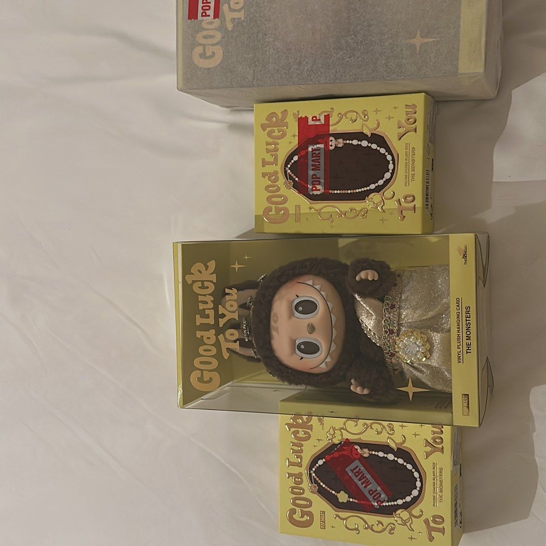 labubu popmart original thailand exclusive good luck to you, Toys ...