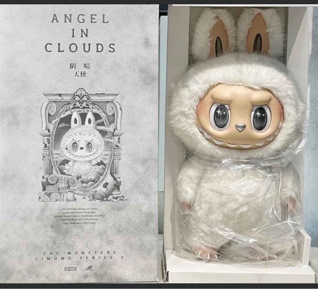 Labubu Zimomo Angel in cloud, Hobbies & Toys, Toys & Games on Carousell
