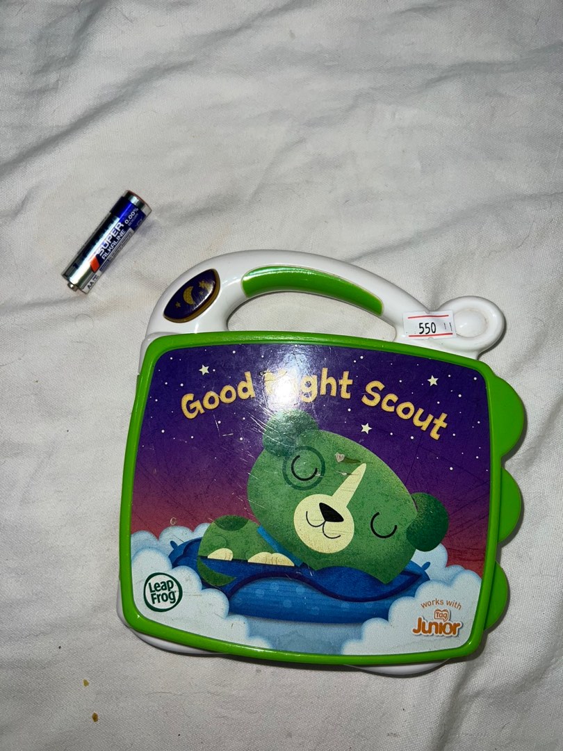 Leap Frog good night scout education book, Hobbies & Toys, Toys & Games ...