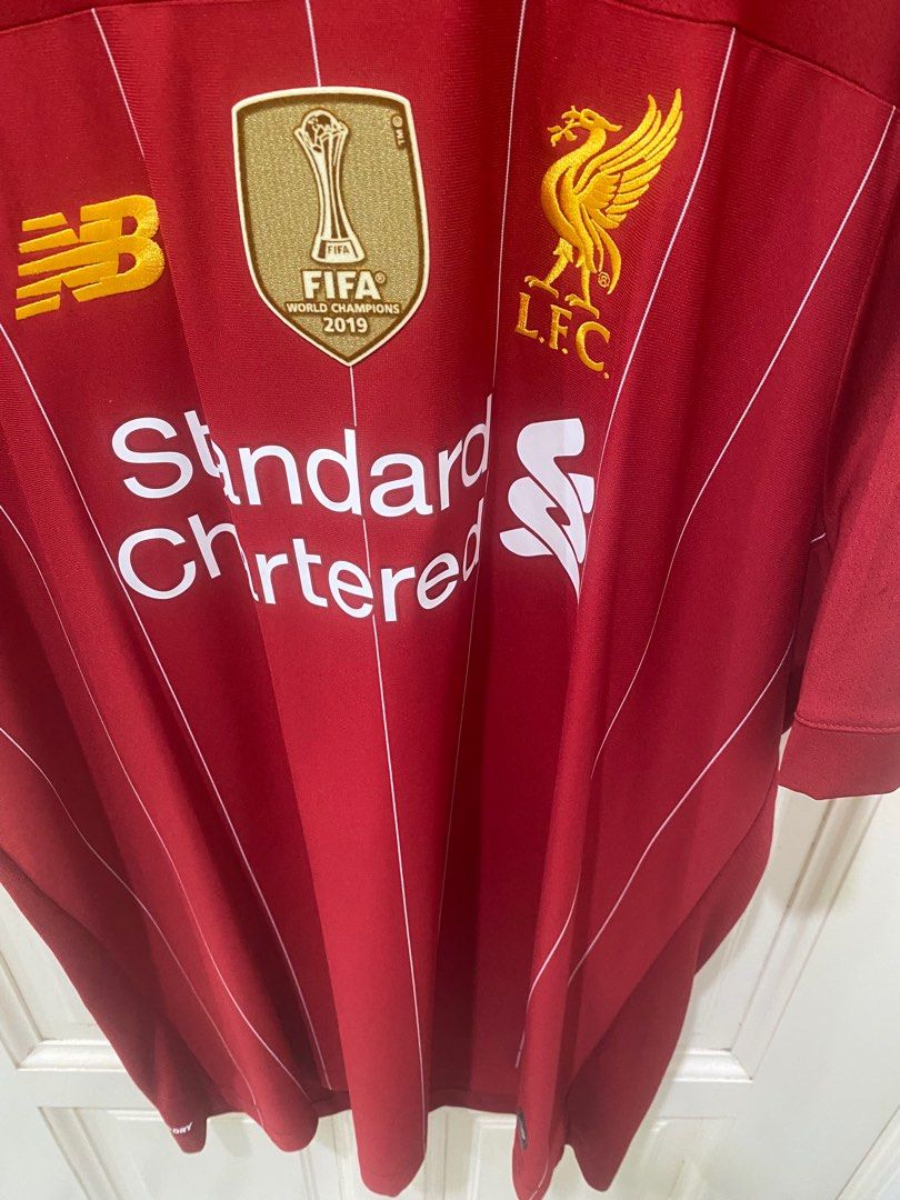 Liverpool FC 2019/2020 Home Kit Elite Version with FIFA Club World Cup ...