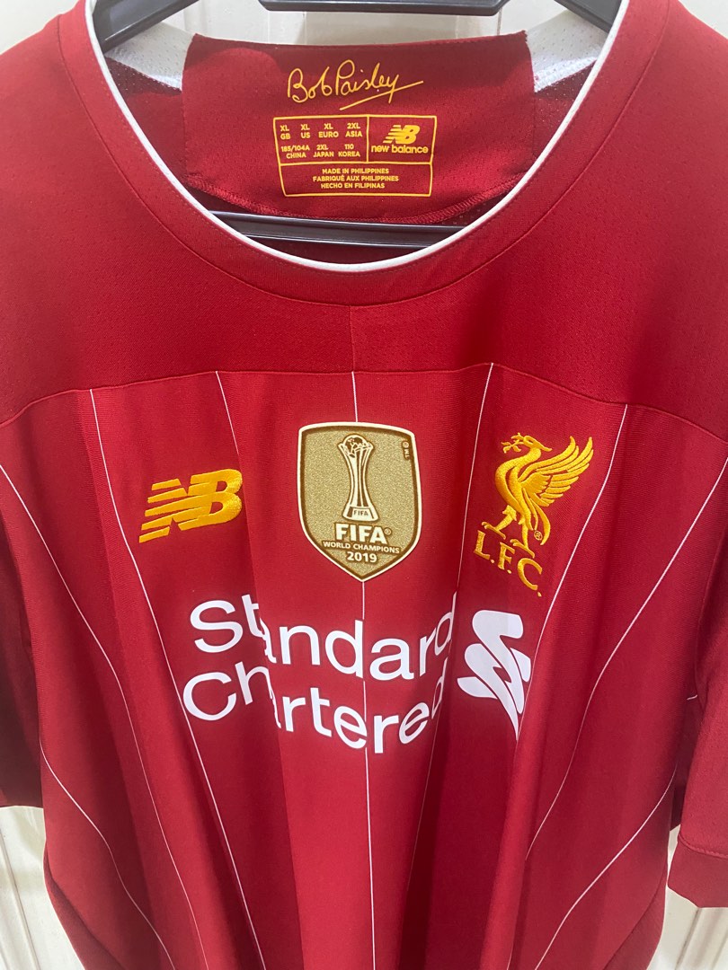 Liverpool FC 2019/2020 Home Kit Elite Version with FIFA Club World Cup ...