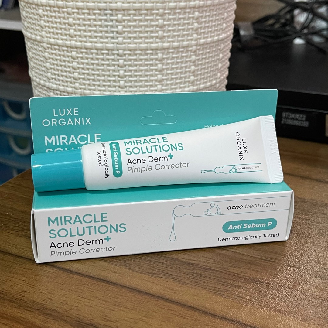 Luxe Organix Miracle Solutions AHA/BHA Spot Corrector 10ml, Beauty ...