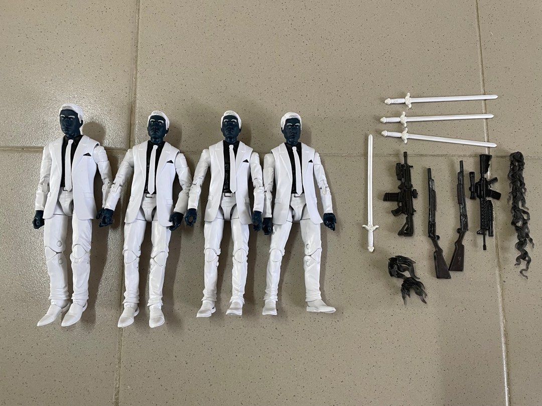 Marvel Legends Army Builder spiderman mr negative mafex mezco shf figma ...