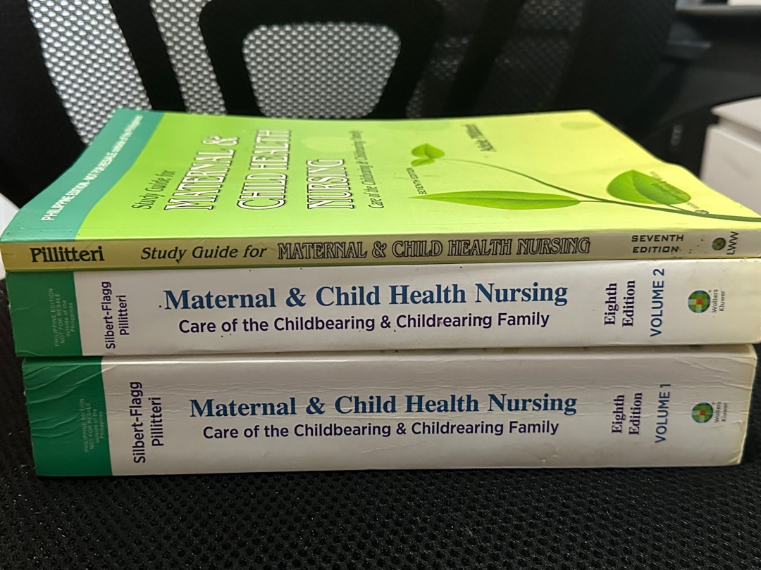 Maternal and Child Health Nursing Vol 1 & 2 8th Edition by Pilliteri ...