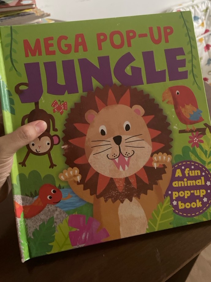 Mega pop - up jungle igloobooks, Hobbies & Toys, Books & Magazines, Children's Books on Carousell
