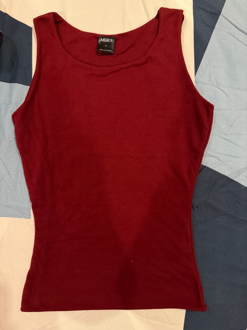 Mera Jacinta Halter Top in Red, Women's Fashion, Tops, Sleeveless on ...