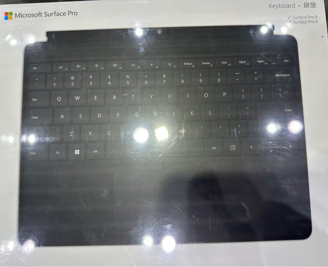 Microsoft Surface Pro X , Pro 8, Keyboard, Black(Model : 1905), 電腦＆科技 ...