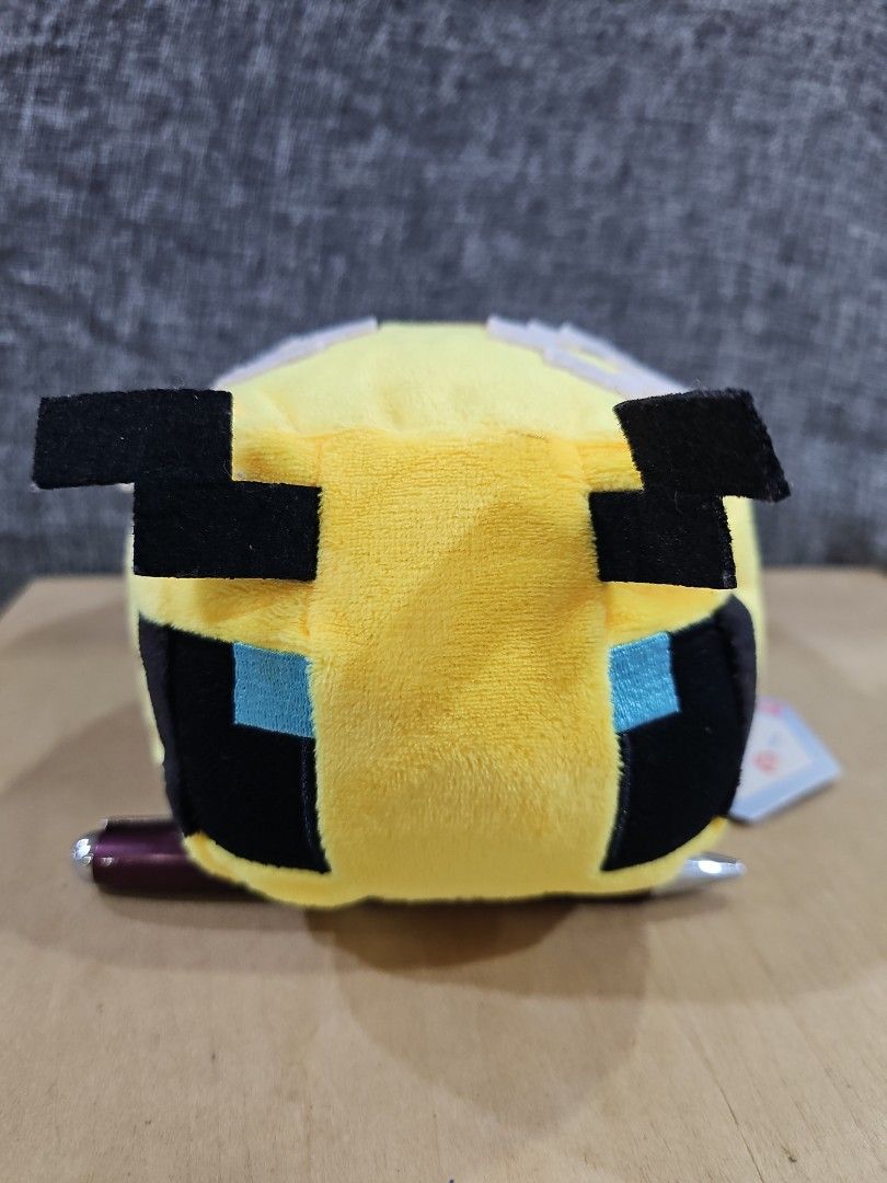 Minecraft- Bee plush toy, Hobbies & Toys, Toys & Games on Carousell