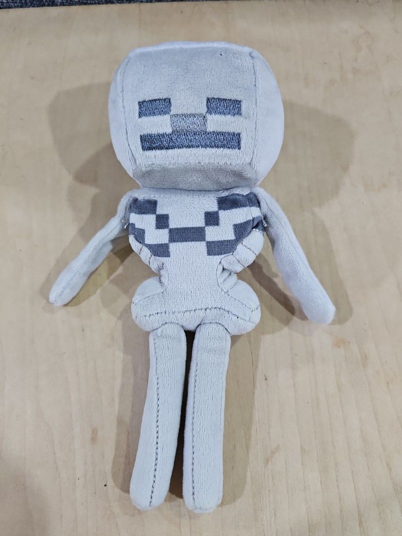 Minecraft stuffed toy - skeleton, Hobbies & Toys, Toys & Games on Carousell