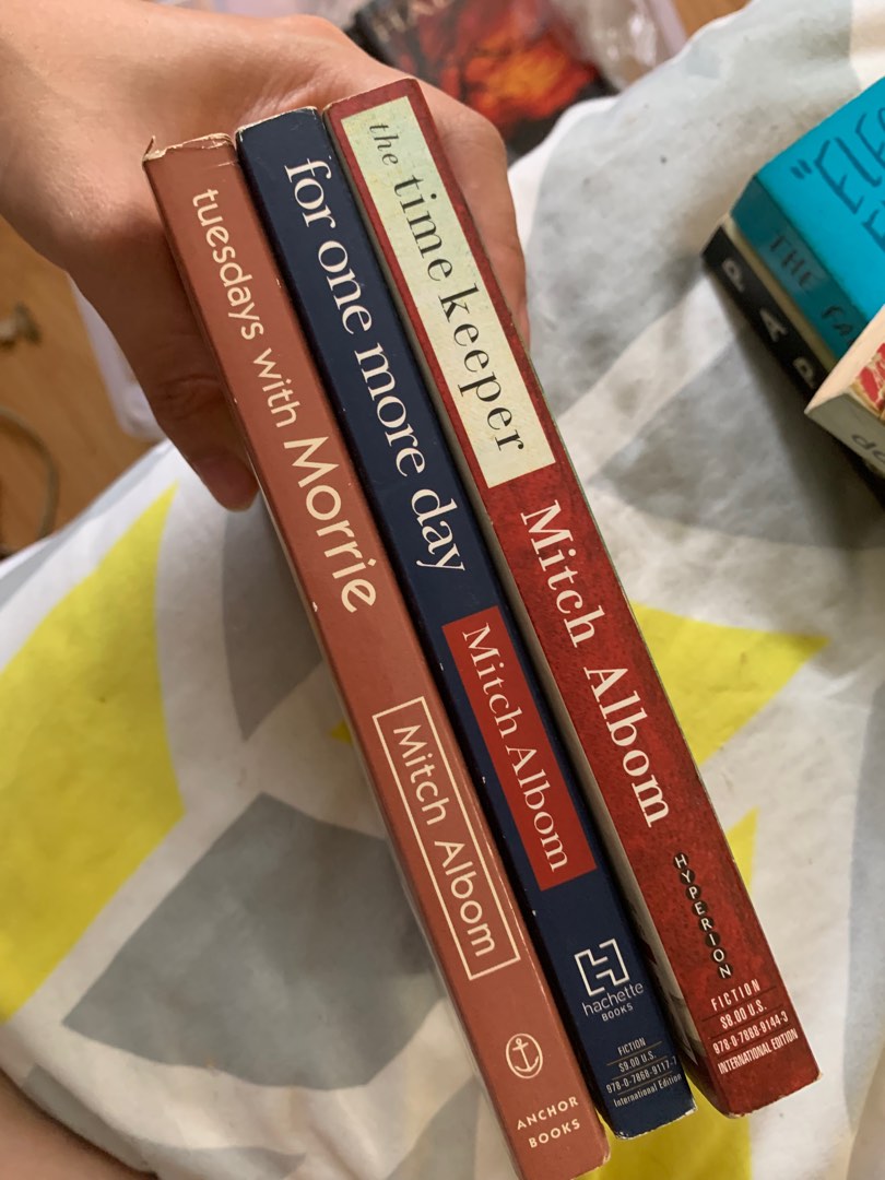 Mitch Albom books, Hobbies & Toys, Books & Magazines, Fiction & Non ...