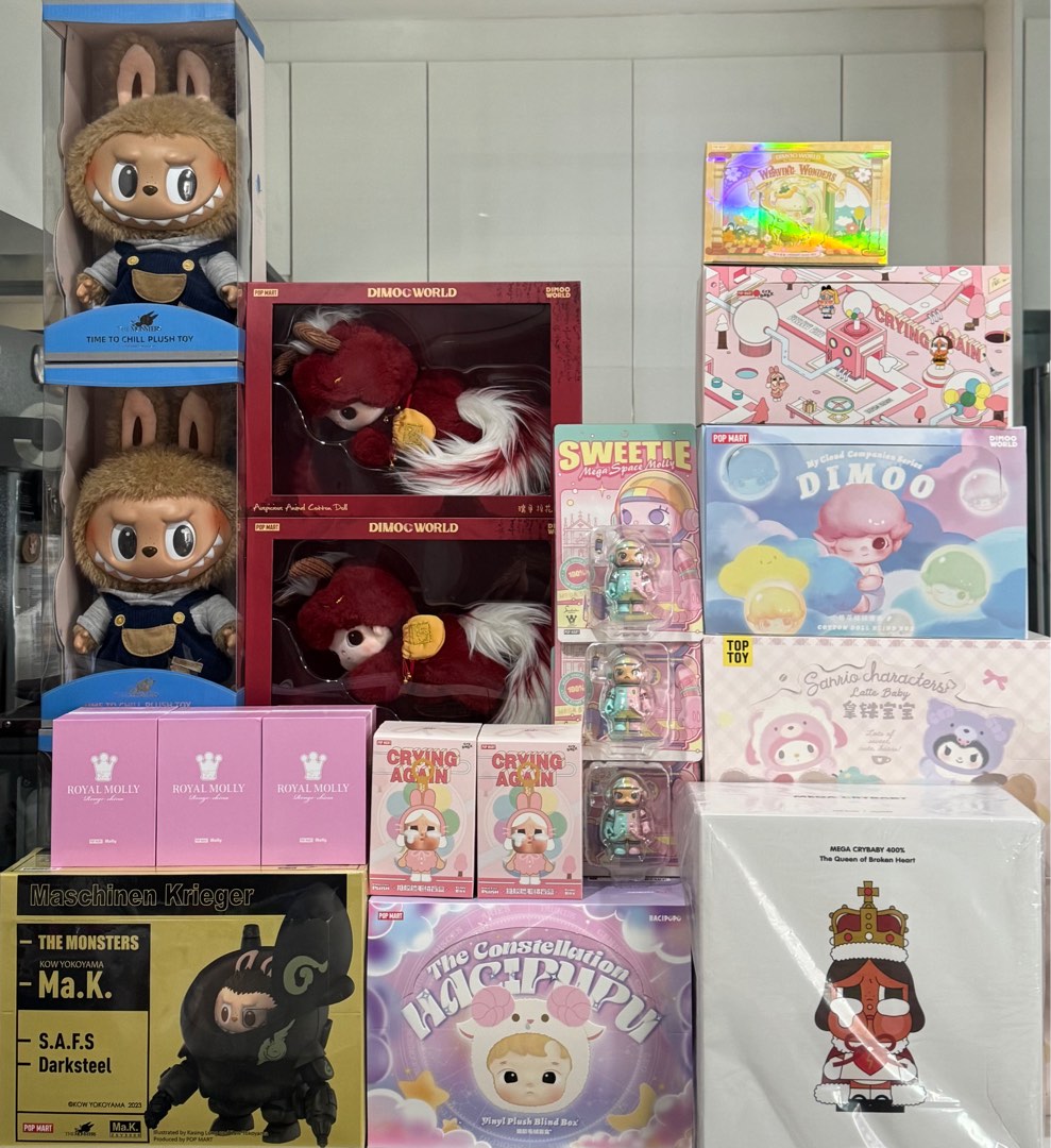 Molly, Crybaby, Labubu, Dimoo, Hobbies & Toys, Memorabilia ...