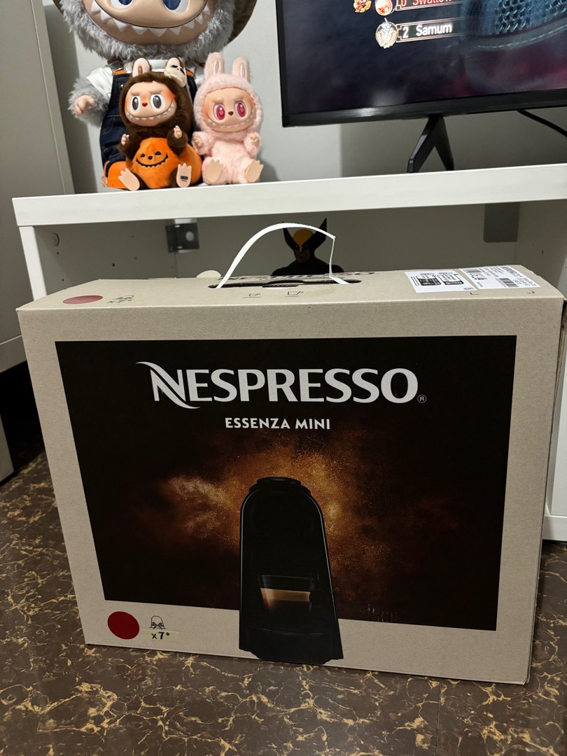 Nespresso Essenza Mini Red, TV & Home Appliances, Kitchen Appliances ...