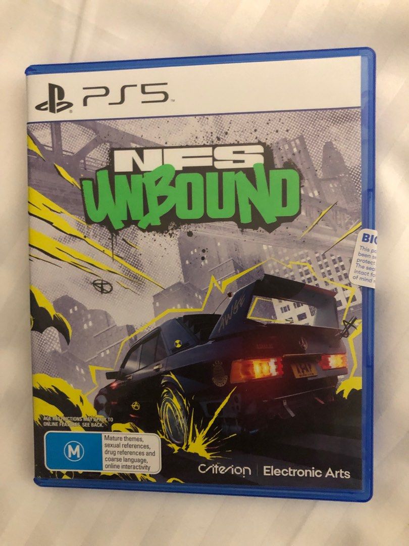 nfs unbound ps5 disc game NEW, Video Gaming, Video Games, PlayStation ...