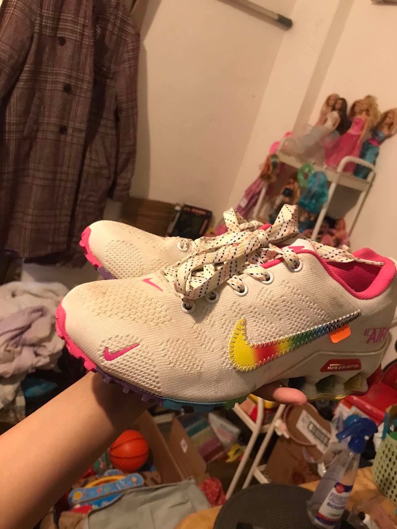 NIKE AIR ULTRA x OFF WHITE RAINBOW, Women's Fashion, Footwear, Sneakers ...