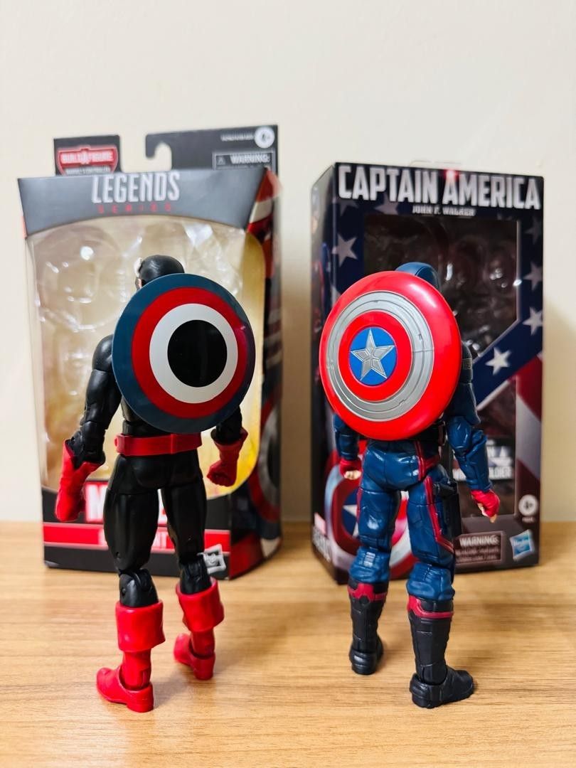 Original Hasbro Marvel Legends U.S. Agent + Captain America John Walker ...