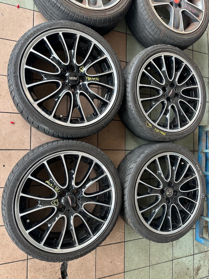 Original JCW sport rim 18 inch pcd 100 4 hole mini cooper r56 r55 r53 ...