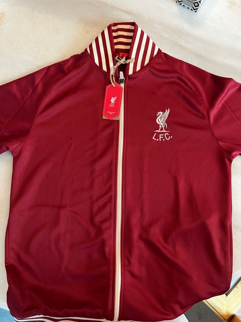 Original Liverpool Shankly Track Jacket, Men's Fashion, Coats, Jackets ...