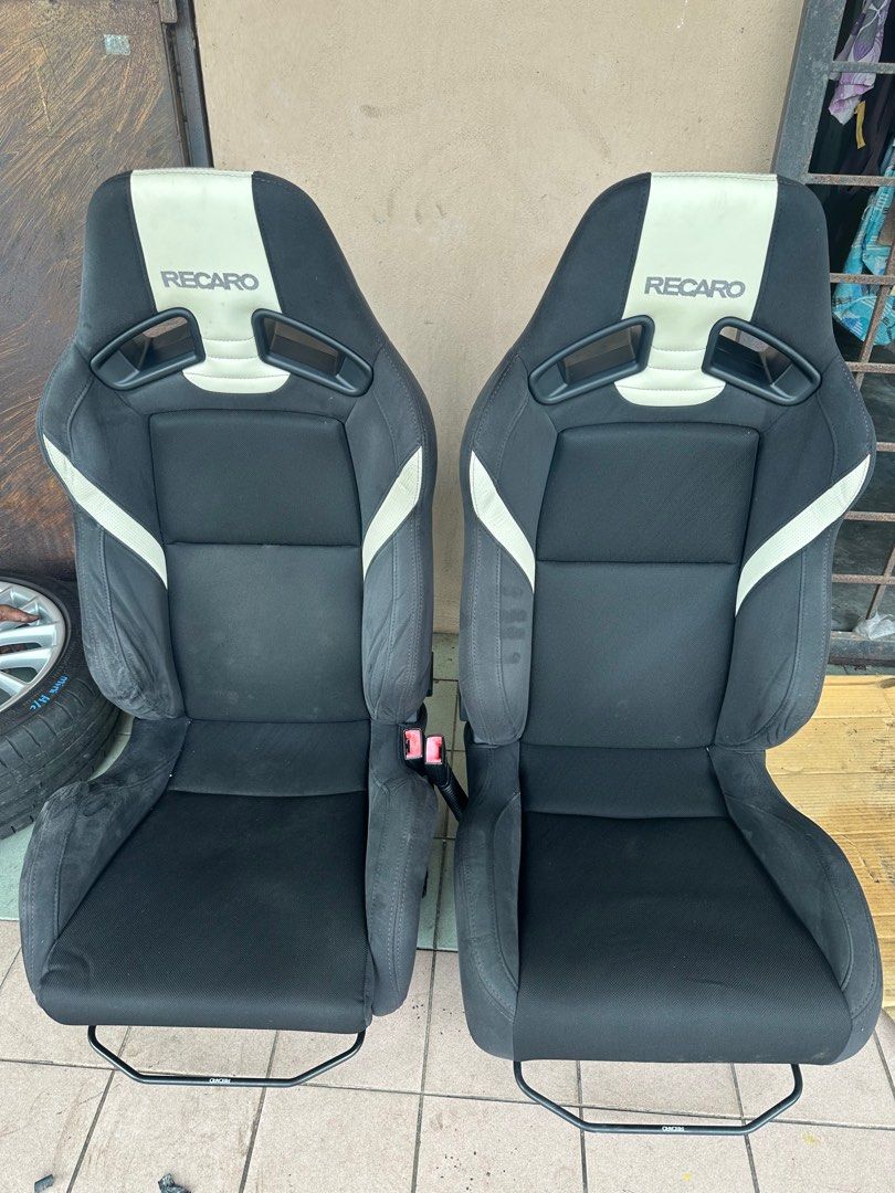 Original recaro sr7 seat 1pair without railing, Auto Accessories on ...
