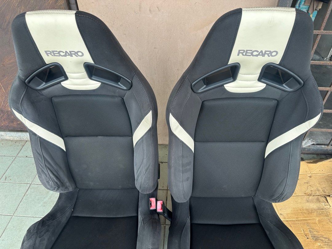 Original recaro sr7 seat 1pair without railing, Auto Accessories on ...