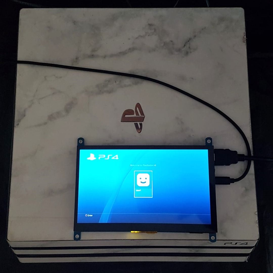 Original Sony PlayStation PS4 PRO Console, Model CUH-7218B, 1TB ...