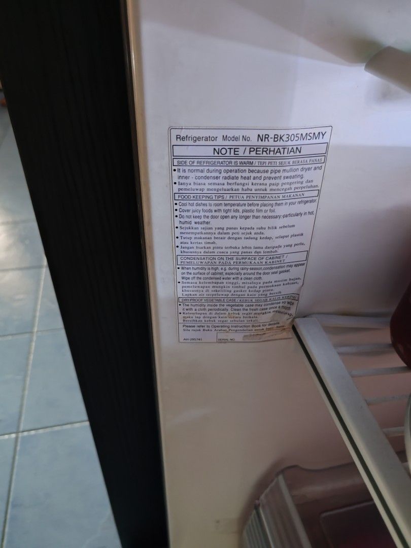 Panasonic Refrigerator 2020, TV & Home Appliances, Kitchen Appliances ...