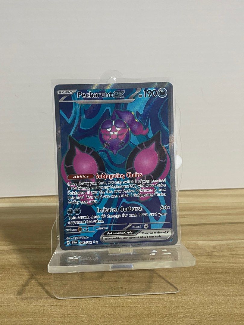 Pecharunt EX Full Art Shrouded Fable #85 Pokemon TCG, Hobbies & Toys ...