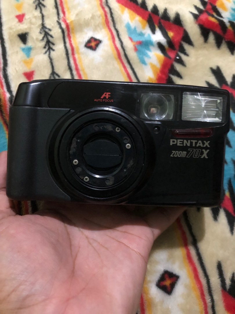 Pentax zoom70X defective untested, Photography, Cameras on Carousell