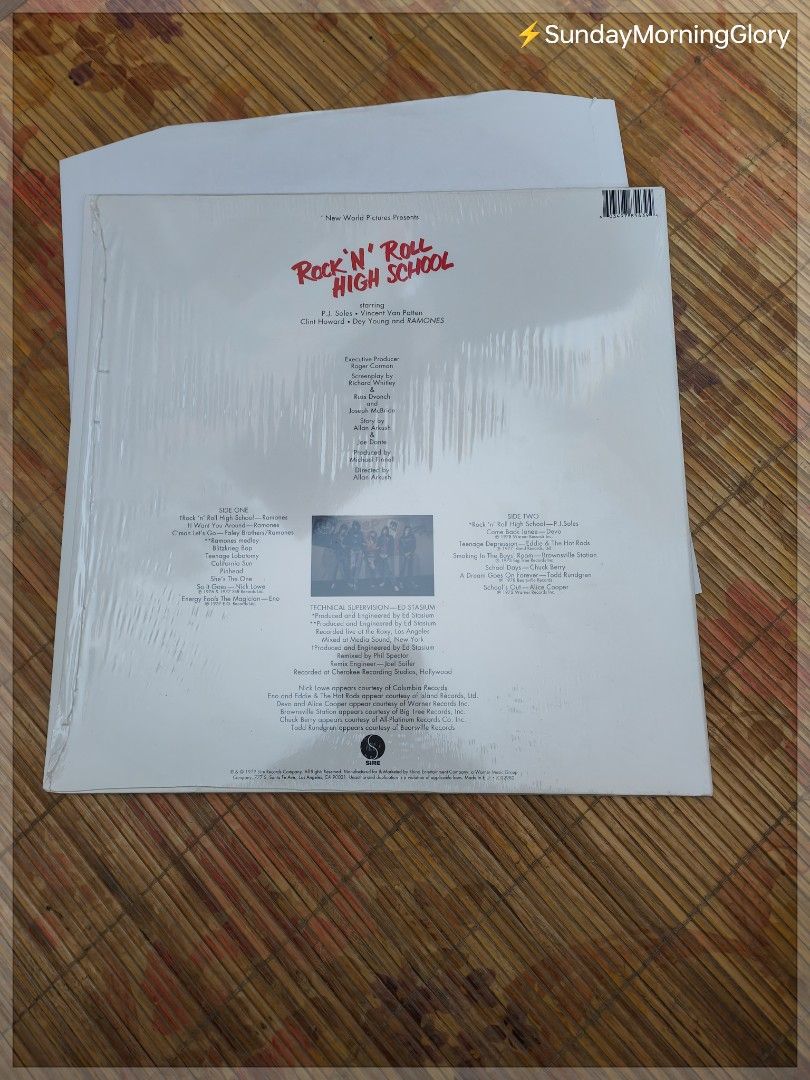 PIRING HITAM / VINYL / EP / RECORDS Rock N Roll High School ( 40th anv ...