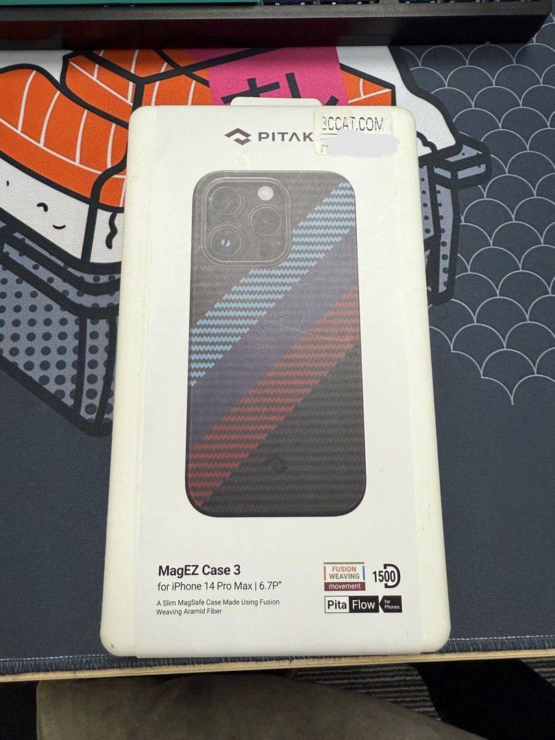 PITAKA 600D MagEZ Case 3 Fusion Weaving for iPhone 14 Pro Max, Mobile Phones & Gadgets, Mobile ...