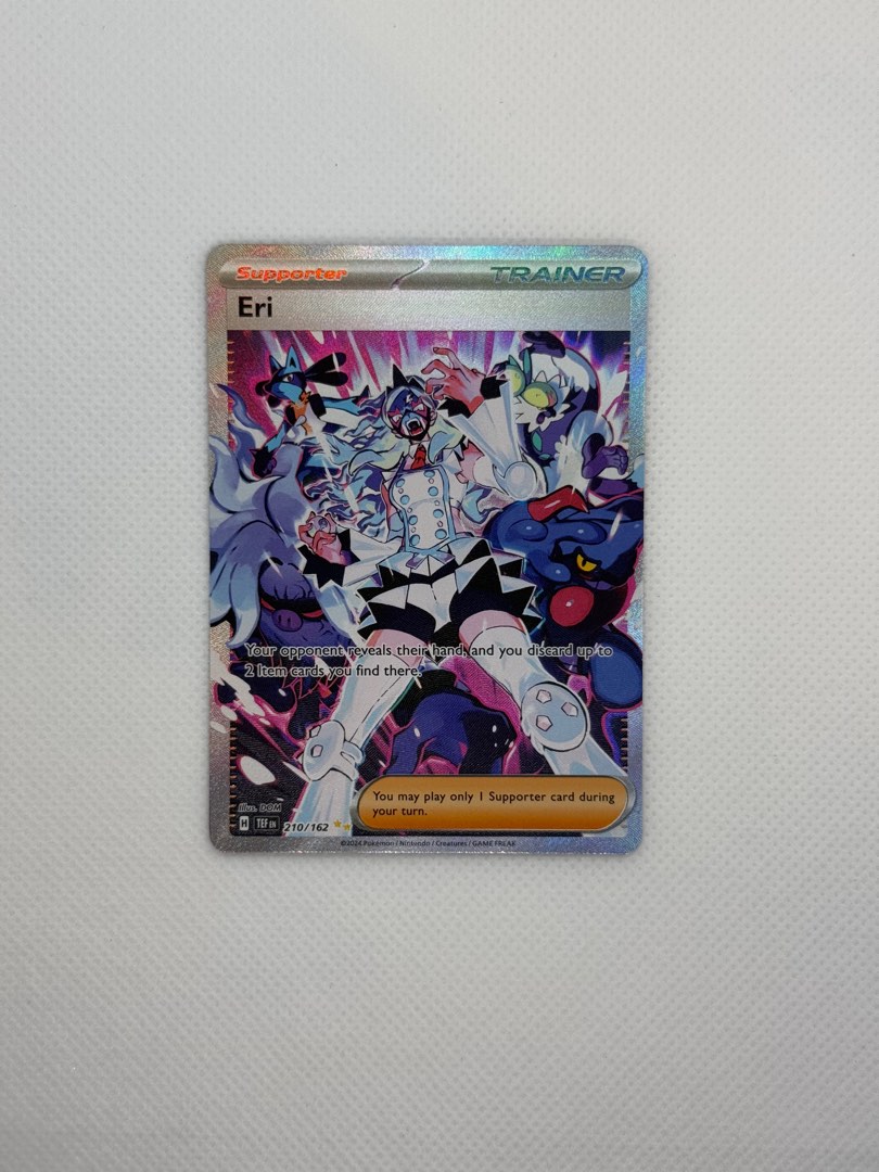 Pokemon English Eri SIR Special Illustration Rare Trainer | SV05 ...
