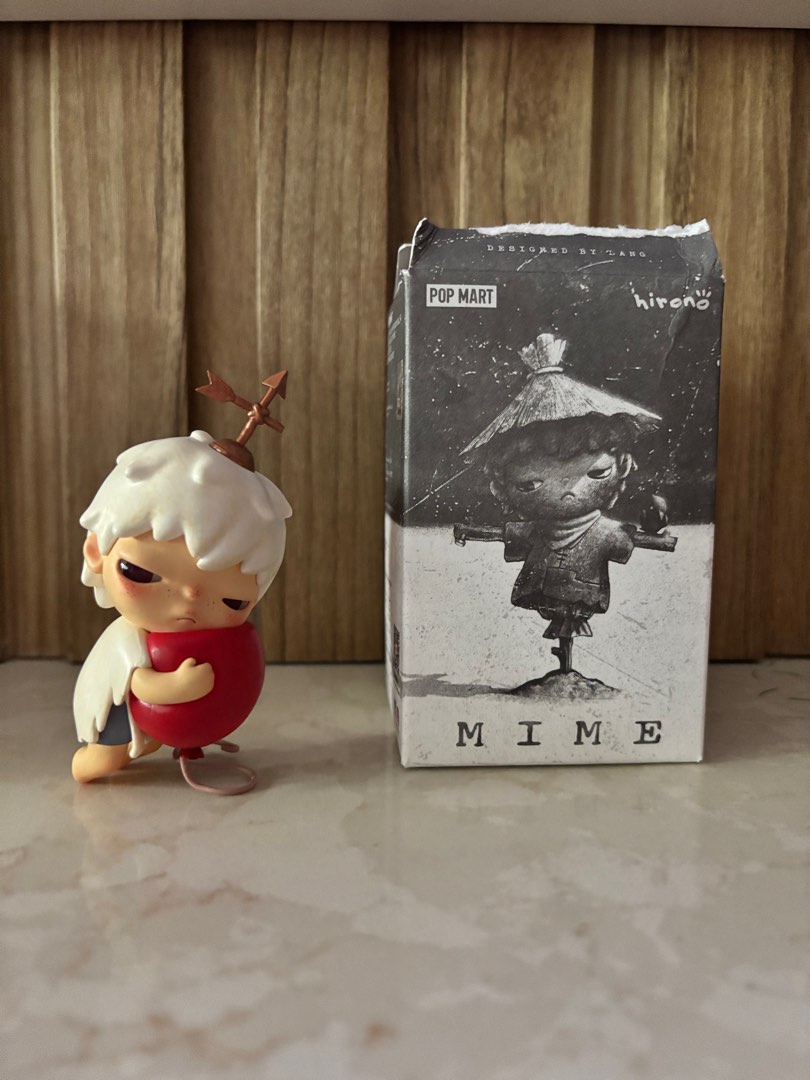 Pop Mart Hirono Mime (Drifter), Hobbies & Toys, Toys & Games on Carousell