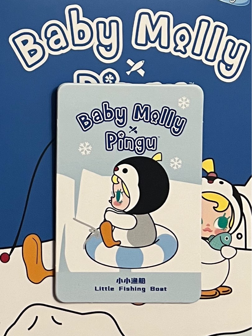 Popmart Baby molly pingu, Hobbies & Toys, Toys & Games on Carousell