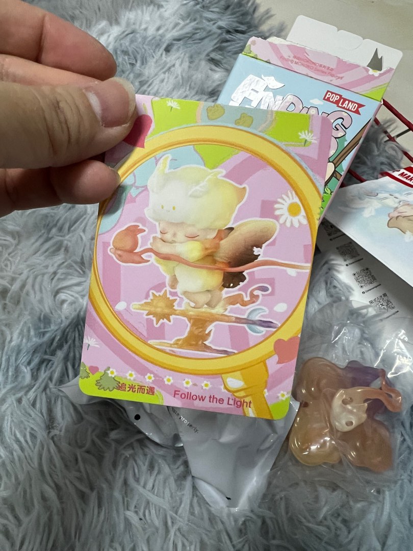 Popmart Finding Mokoko Follow the Light (Dimoo), Hobbies & Toys, Toys ...