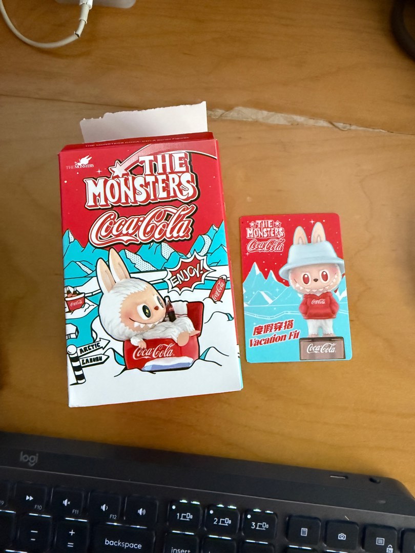 Popmart Labubu Coke - Vacation Fit, Hobbies & Toys, Toys & Games on ...