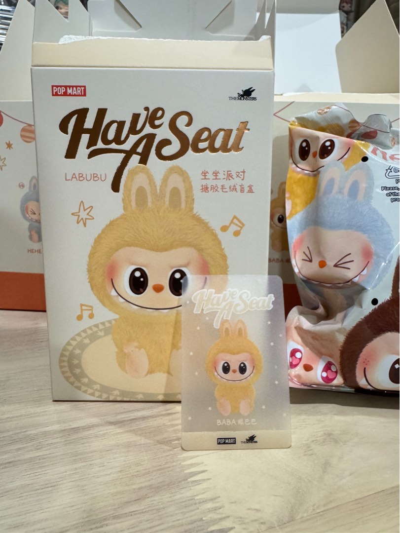 PopMart Labubu V2 - Baba, Hobbies & Toys, Toys & Games on Carousell