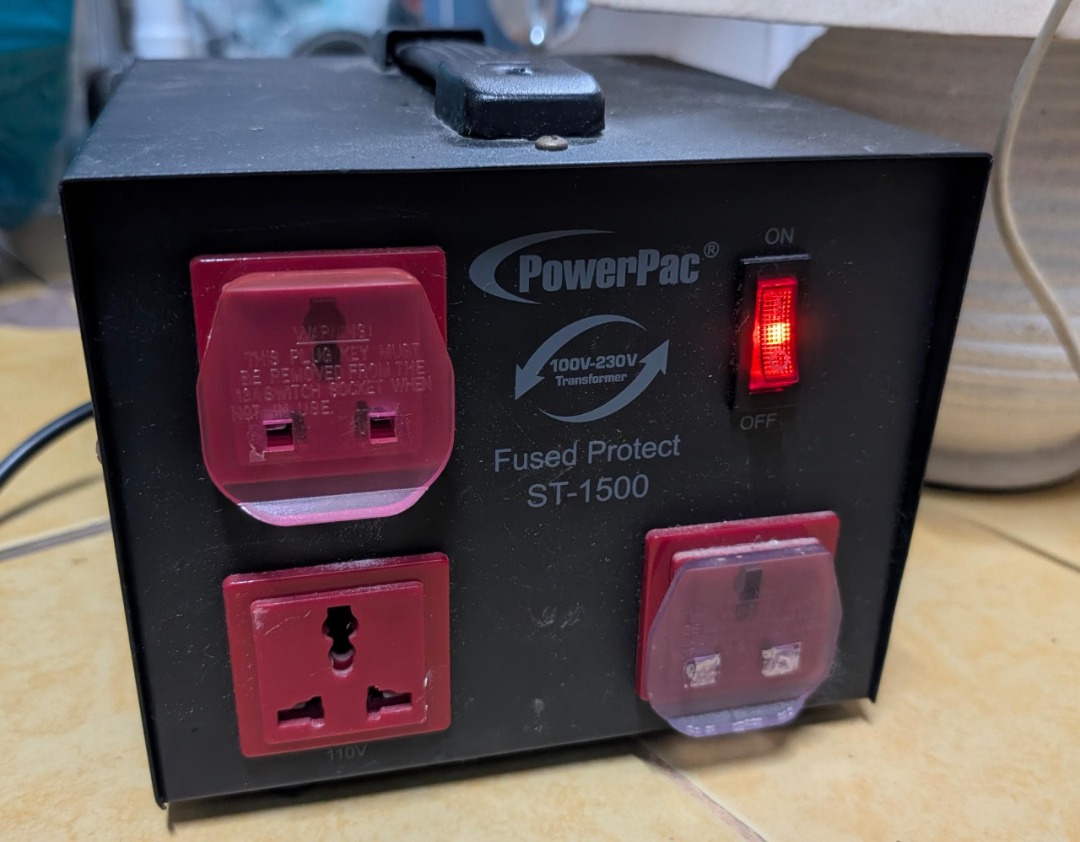 Powerpac 1500w Stepdown Converter, TV & Home Appliances, Other Home ...