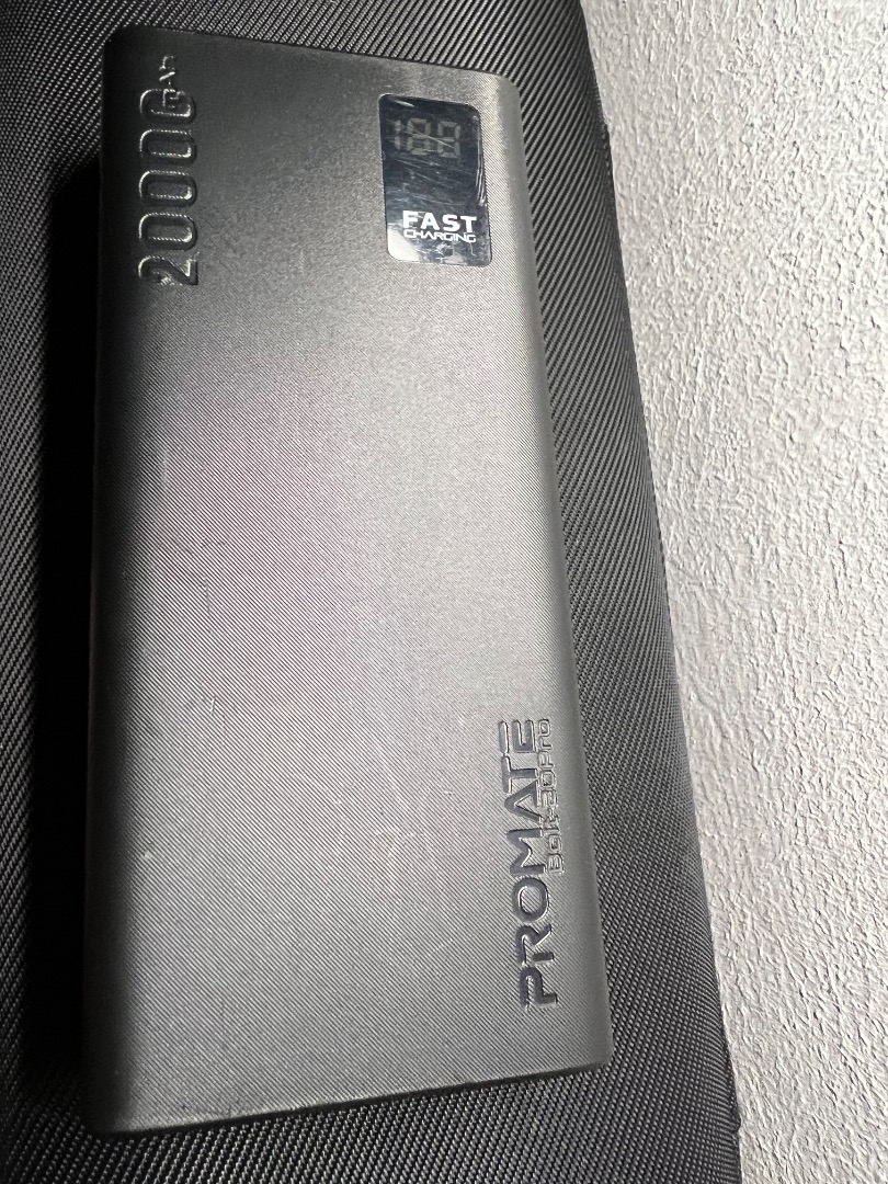 PROMATE BOLT 20PRO 20000mAh Compact Smart Charging Power Bank with Dual ...