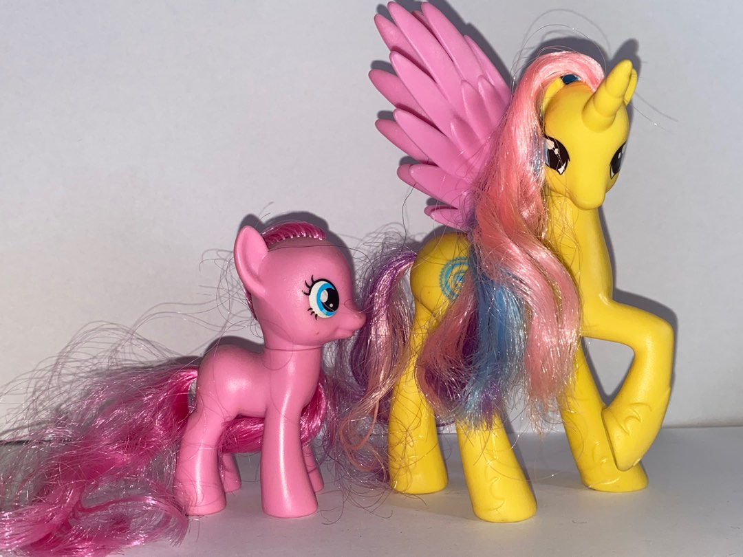 [READ DESC] MLP My Little Pony Gold Lily & Pinkie pie set, Hobbies ...