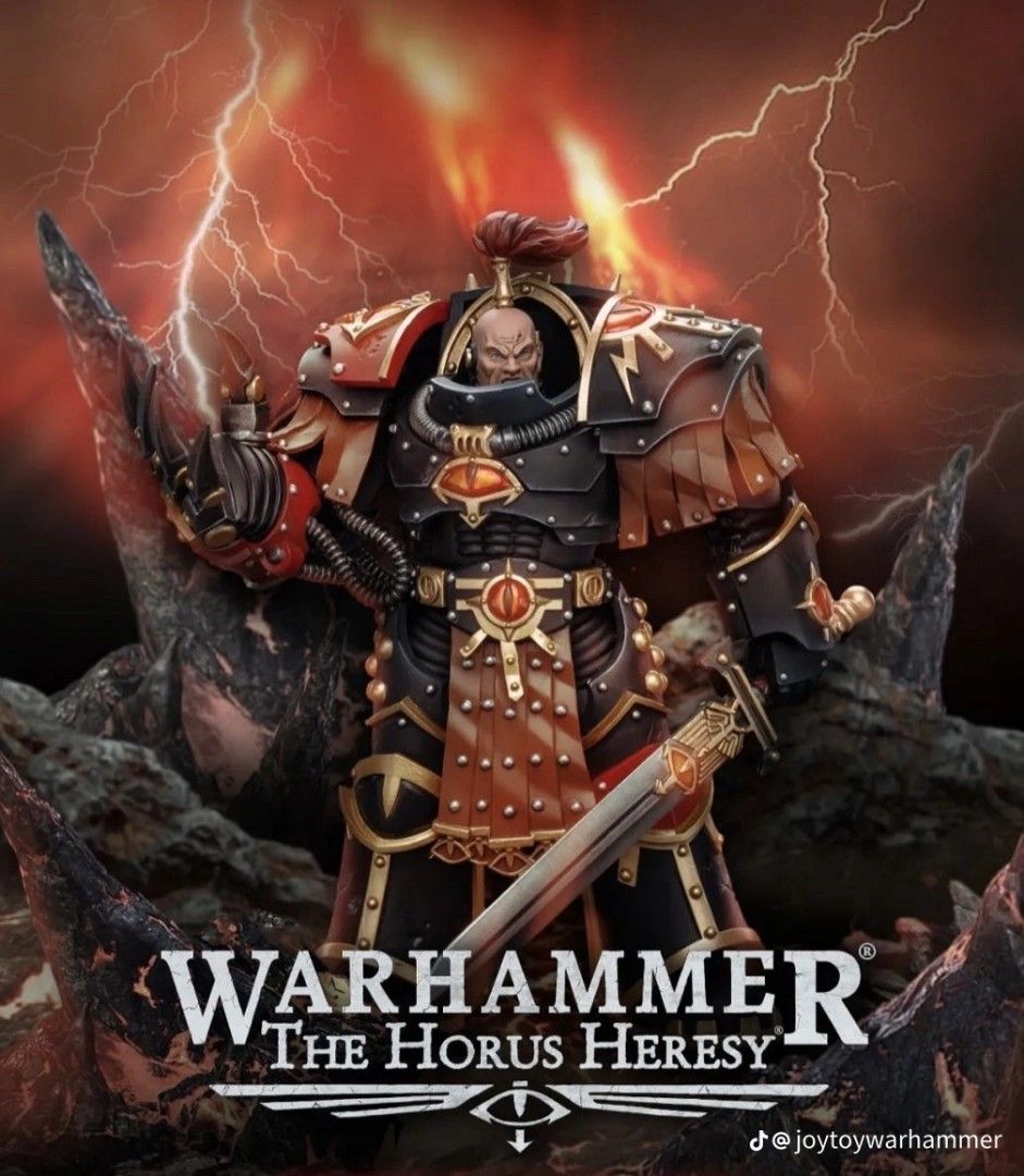 (Ready Stock) New Sons of Horus Ezekyl Abaddon Warhammer 30K Horus ...