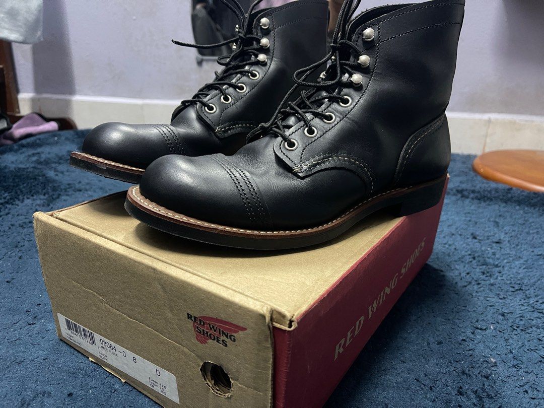 Redwings iron ranger 8084, Men's Fashion, Footwear, Boots on Carousell