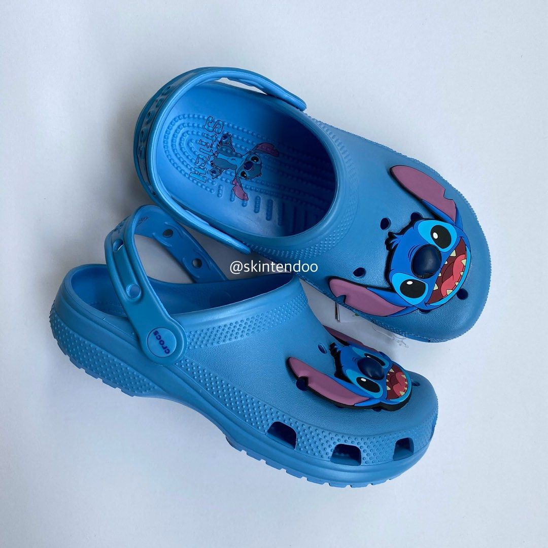RESMI PT MAP Crocs Lilo Stitch Classic Clog Kids Original, Fesyen Pria ...