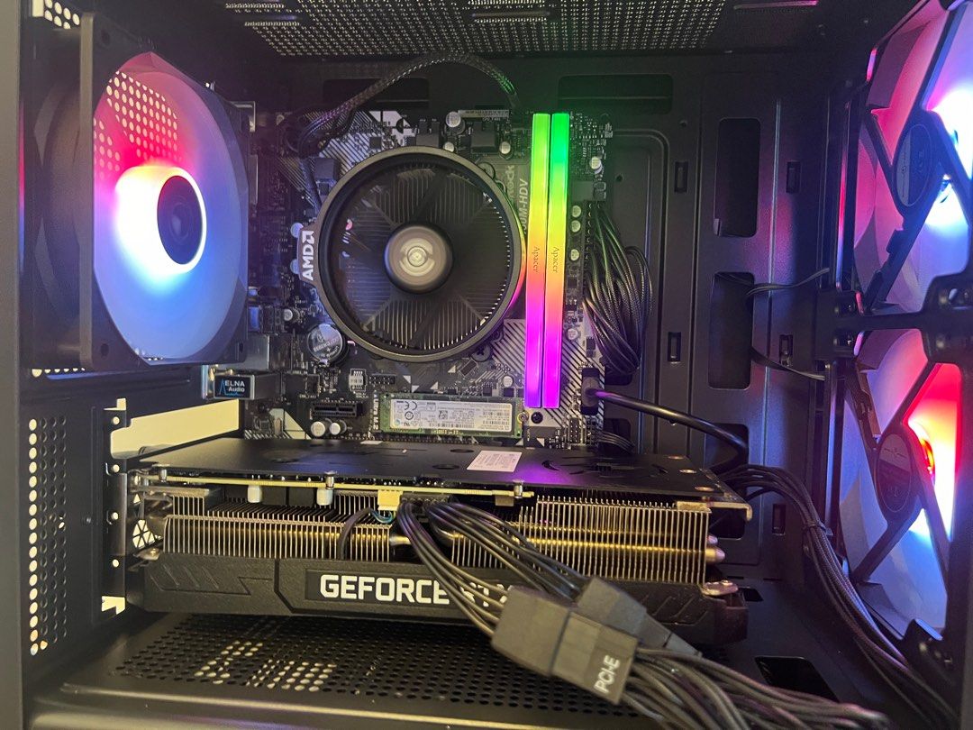 RYZEN 5 5600G + RTX3070 8GB AMD RYZEN NVIDIA RTX GPU GAMING PC BUDGET ...