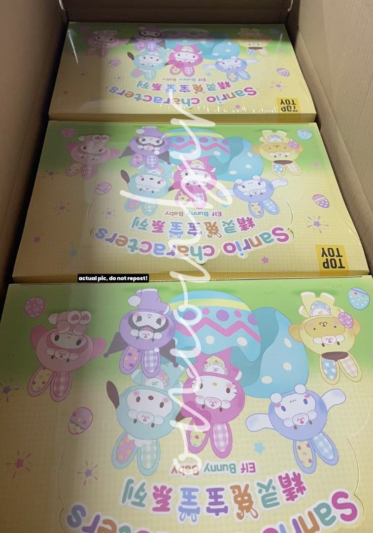 TOP TOY x SANRIO Elf Baby Bunny Cinnamoroll My Melody Hello Kitty ...