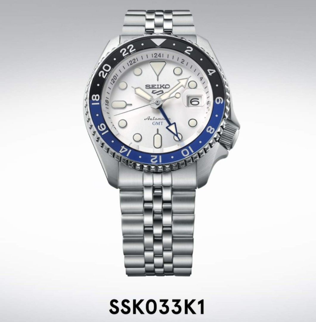 SEIKO GMT SSK033 AUTOMATIC, Men's Fashion, Watches & Accessories ...