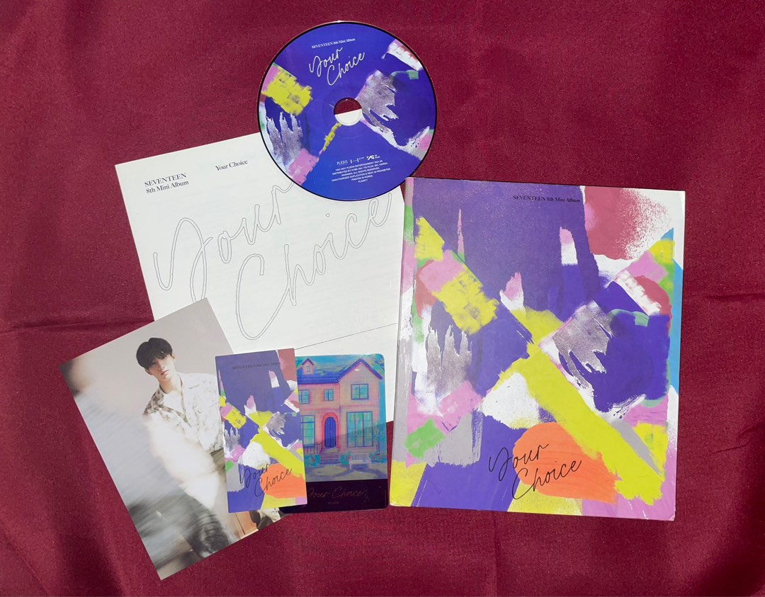 SEVENTEEN Your Choice Album Beside Version SVT Dokyeom DK, Hobbies ...