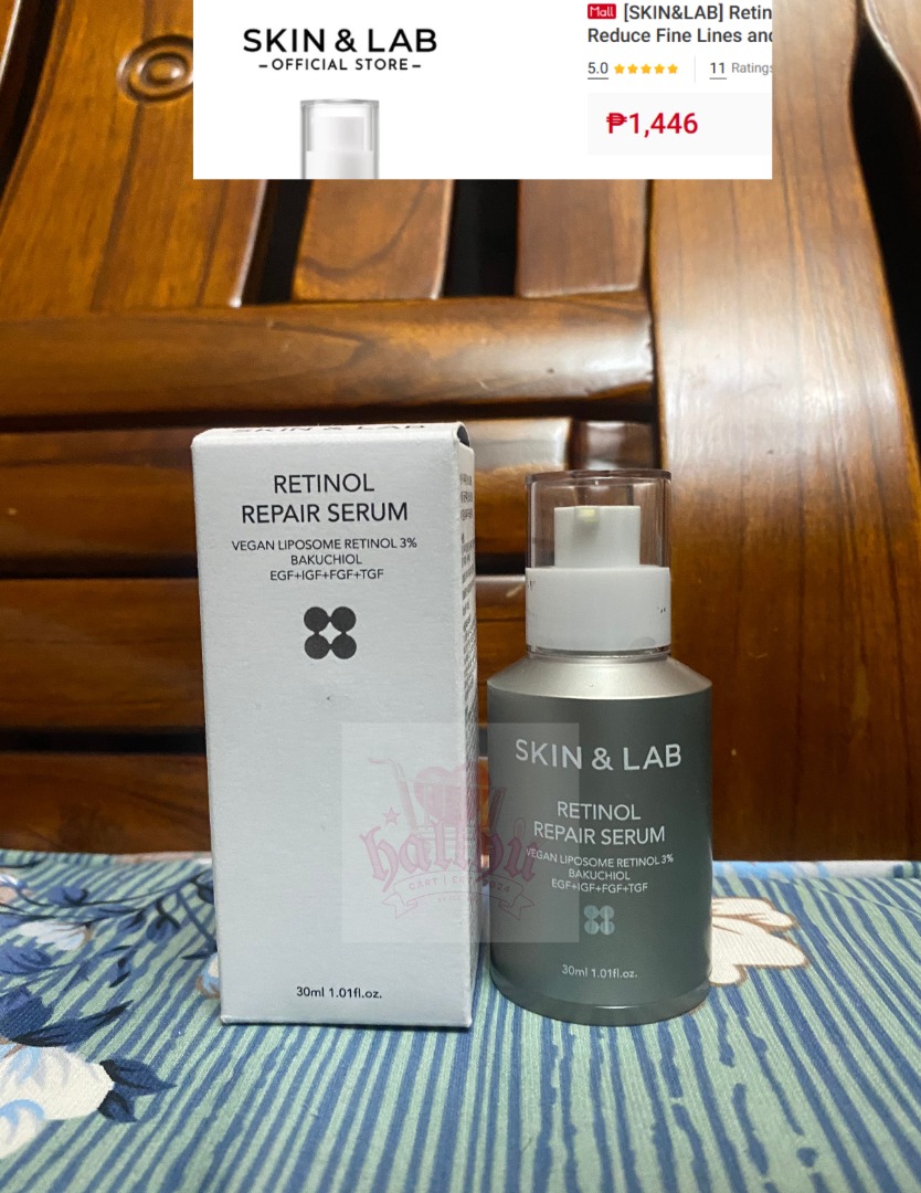Skin&Lab Retinol Repair Serum, Beauty & Personal Care, Face, Face Care on Carousell