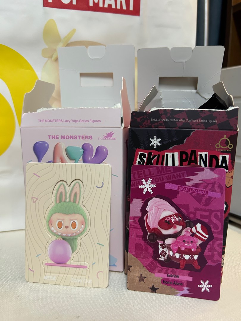 SKULL PANDA & LABUBU, Hobbies & Toys, Toys & Games on Carousell