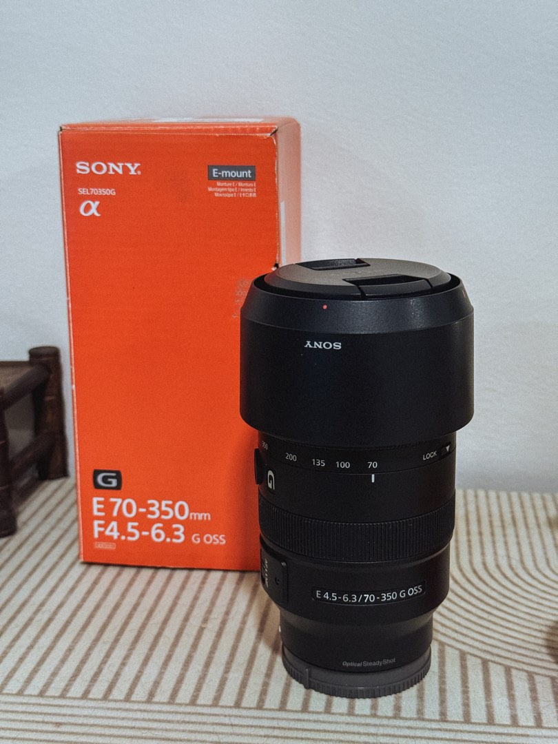 Sony E 70-350mm f4.5-6.3 G OSS, Photography, Lens & Kits on Carousell