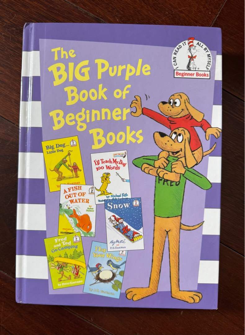 The big purple book of beginner books by Dr. Seuss, 興趣及遊戲, 書本 & 文具, 兒童 ...